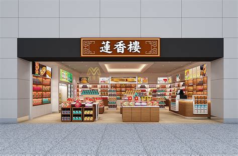 莲香楼月店手信设计 便利店设计 装修设计 全家便利店 名凯成装饰设计 站酷zcool