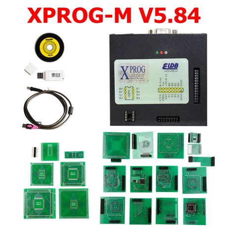 best quality xprog m v5 84 ecu programmer xprog 5 84 with usb dongle in