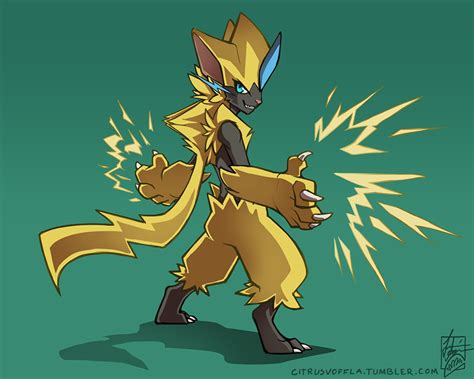 Zeraora By Dayofnone On Deviantart