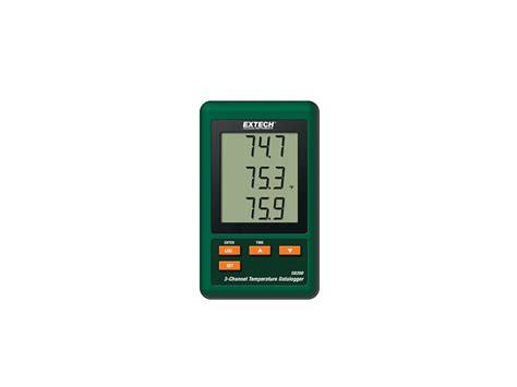 Extech SD200 Temperature Dataloggers Type K Max Temperature 2372 F Min Temperature 58 F