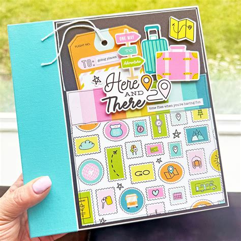Here And There Mini Book Project Kit Layle By Mail