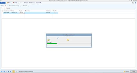 Export Purchase Order Data To Ms Excel Template With Dynamics Ax 2012 Document Management