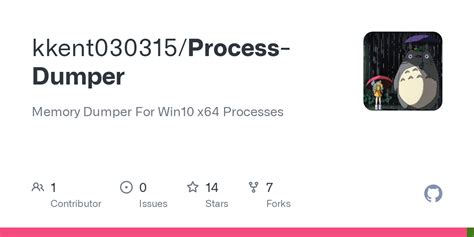 Github Kkent030315process Dumper Memory Dumper For Win10 X64 Processes