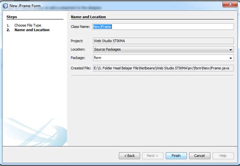 Jframe Form Position Center Java Netbeans Menengahkan Frame Ke Tengah
