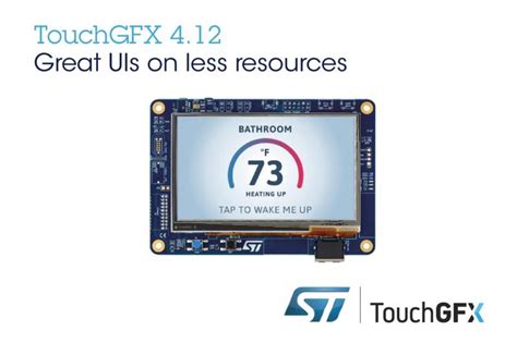 touchgfx stm32 ui stm32 stmicroelectronics