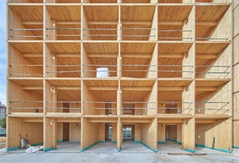 Structural Analysis Of A Multistorey Mass Timber Building Iaac Blog