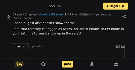 Reply On Stacker Saloon Stacker News