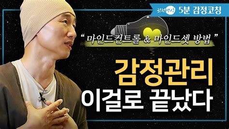 5분 🛎️ 감정코칭 마인드컨트롤 And 마인드셋 방법 ️ 감정관리 이걸로 끝났다 Youtube