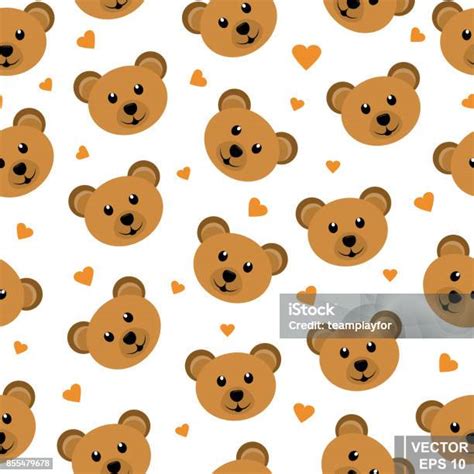 곰의 완벽 한 패턴입니다 귀 엽 다 아이 들 재미 있은 당신의 디자인에 대 한 겨울에 대한 스톡 벡터 아트 및 기타 이미지 겨울 곰 귀여운 Istock