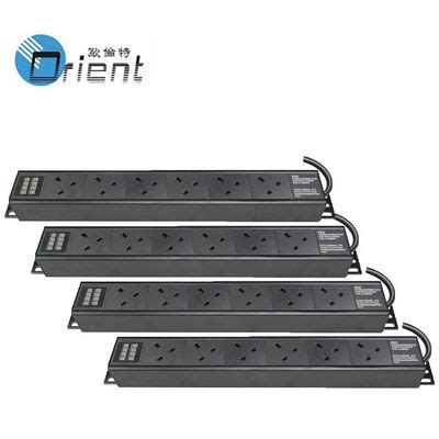 Way UK Type U PDU With Current Voltage Display DongGuan Orient Electronics Metal Co Ltd