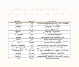 Onboarding Excel Templates Free Download Pikbest
