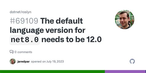 The Default Language Version For `net80` Needs To Be 120 · Issue