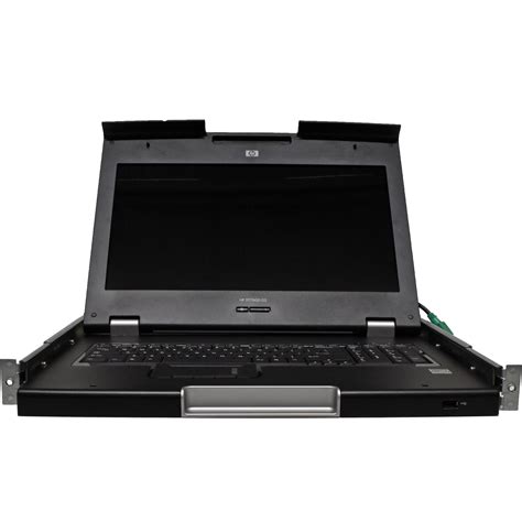 HP TFT G KVM Console And Monitor Zoll WXGA Keyboard US With Touch Pad In A U