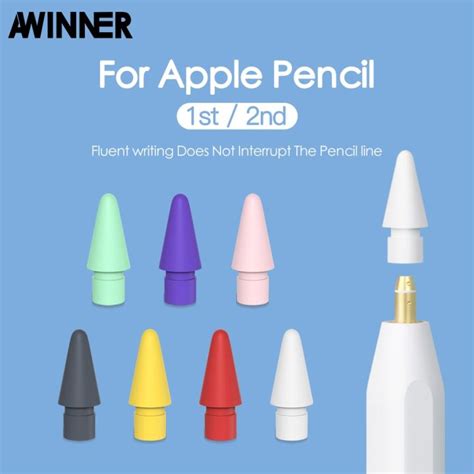 For Apple Pencil Tips Spare Nib Replacement Tip For Apple Pencil St Nd Generation For Apple