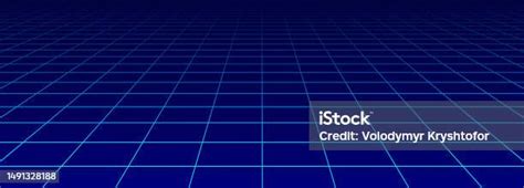 벡터 원근감 그리드입니다 추상적인 배경을 형성하는 상세한 선 0명에 대한 스톡 벡터 아트 및 기타 이미지 0명 3차원 형태 개념 Istock