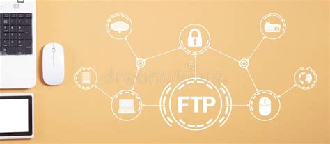 FTP File Transfer Protocol Internet Stock Illustration Illustration