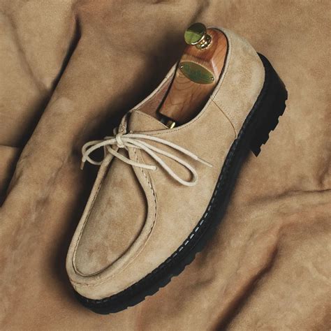 커스텀무드 New Arrival 8020 리차드 더비 매력적인 컬러의 올리브카키 스웨이드 사용