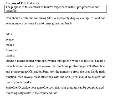 Solved Purpose Of This Labwork The Purpose Of This Labwork
