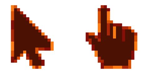 Autumn Color Pixel Animated Cursor Sweezy Custom Cursors