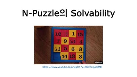 Solvability Of N Puzzle Pptx