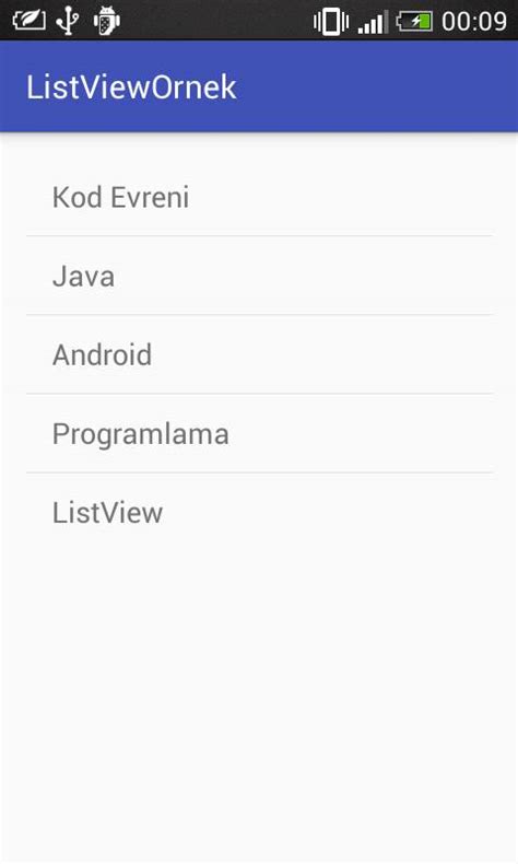 Android Java ListView Ve Context Menu Kullanımı Programlama Genel
