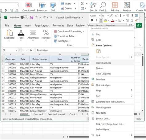 How To Move Columns In Excel