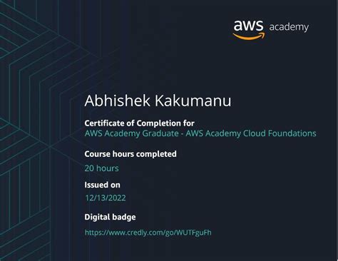 Aws Cloud Abhishek Kakumanu