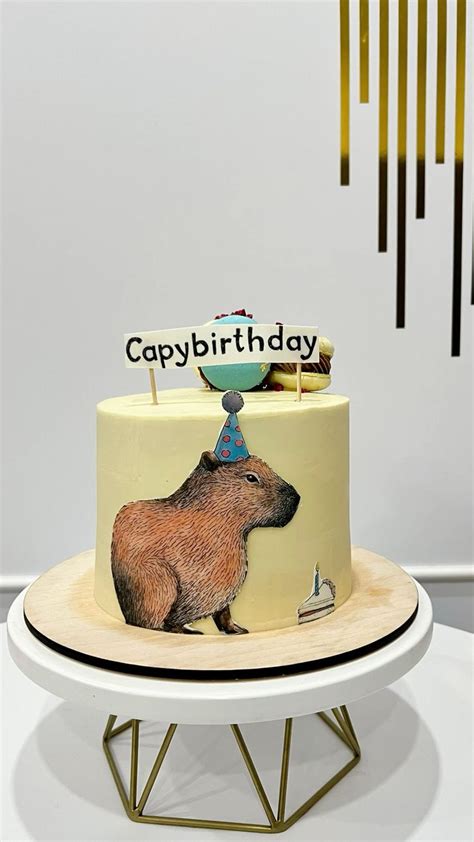 Торт с капибарой Торт Тематические торты Вкусные торты