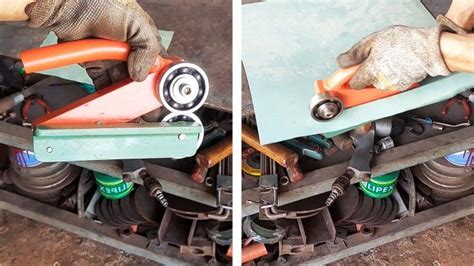 Как сделать ножницы для резки листового металла из подшипников своими руками