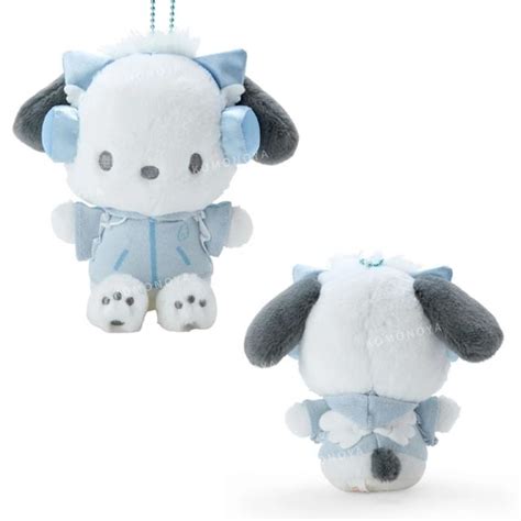 小禮堂 【限購】sanrio 三麗鷗 絨毛玩偶吊飾 水色天使 Kitty 帕恰狗 酷洛米 文創小物 Yahoo奇摩購物中心