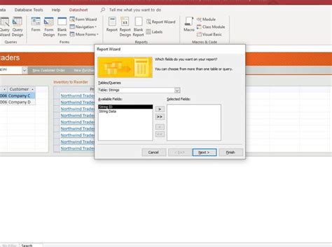 Microsoft Access Database Reports Tutorial