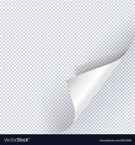 Page Curl Royalty Free Vector Image VectorStock