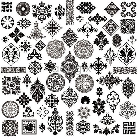 Classic European Patterns Vector Pattern Design Elements Pattern