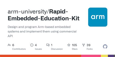 GitHub Arm University Rapid Embedded Education Kit Design And