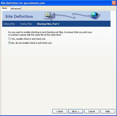 How Do I Configure Dreamweaver For Publishing To My Site Applied Innovations Public Knowledgebase