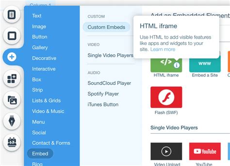 usage in website builders typeit