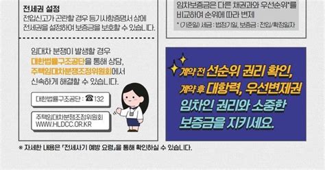 전세사기 피해 예방하세요캠코 예방 요령 배포