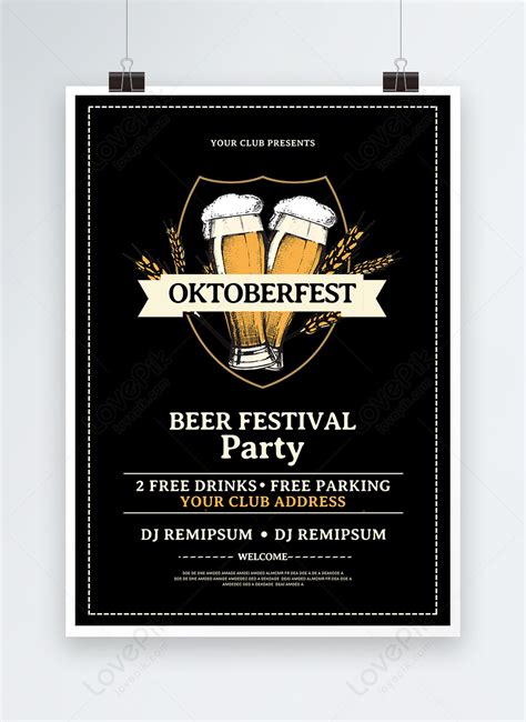 간단한 옥토버 페스트 포스터 이미지 사진 464978206 무료 다운로드