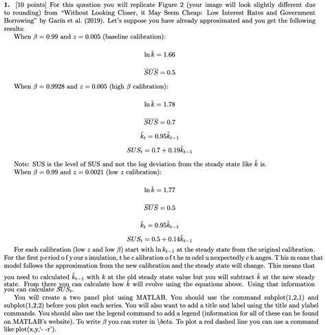 Solved 1 [10 Points] For This Question You Will Replicate