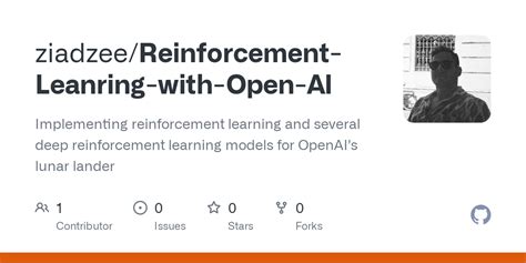GitHub Ziadzee Reinforcement Leanring With Open AI Implementing Reinforcement Learning And
