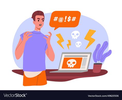 Computer Virus Concept Royalty Free Vector Image