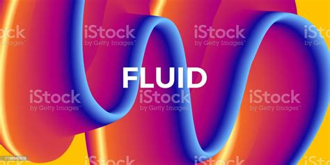 유동 모양의 유행 추상적 인 디자인 템플릿입니다 동적 그라데이션 컴포지션 랜딩 페이지 커버 브로셔 전단지 프레젠테이션 및 배너에 적용 가능 합니다 1980 1989 년에