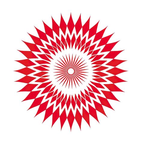 Symmetrical Geometric Patterns And Seamless Complex Magical Crystal Pattern Premium Ai