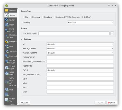 Gdalogr Source Select Ux Add Ogcapi Radio Request In Qgis · Issue 9084 · Qgisqgis