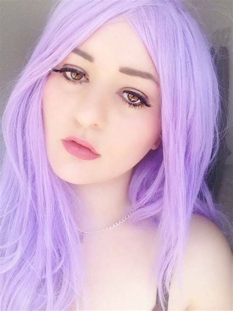 ☮ ★ Colorful Hair And Make Up ☯★☮ Hair Color Purple Lavender Hair