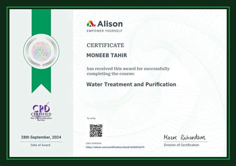 Muhammad Moneeb Tahir On Linkedin Watertreatment Sustainability Chemicalengineering Safewater…