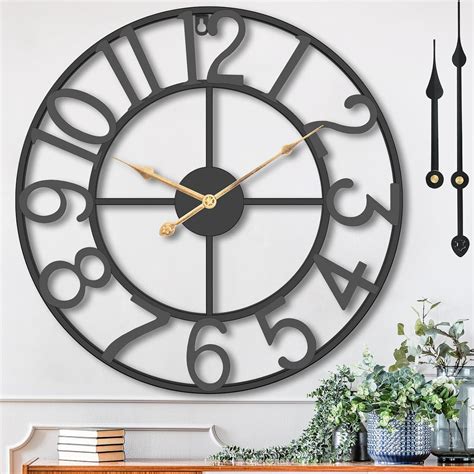 Muzi Famlily Wall Clocks For Home Decorlarge Wall Clock With Arabic