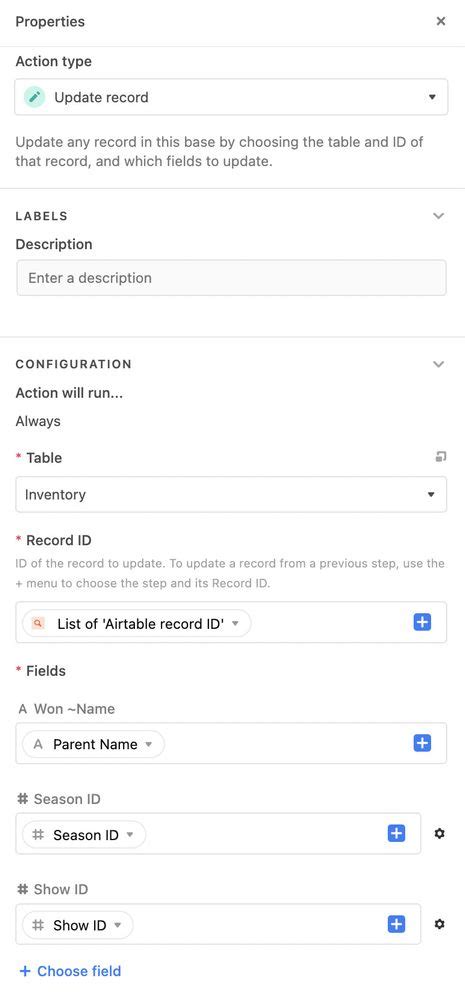 Syncing And Updating Records From One Table To Ano Airtable Community