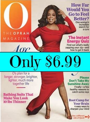 Oprah Magazine Discount 699 A Year