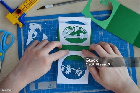 터널북 만들기 3d 인사말 카드 봄 종이 절단을위한 삽화 장비 및 도구 절단 나이프 날카로운 상자 절단기 파란색 절삭판 종이